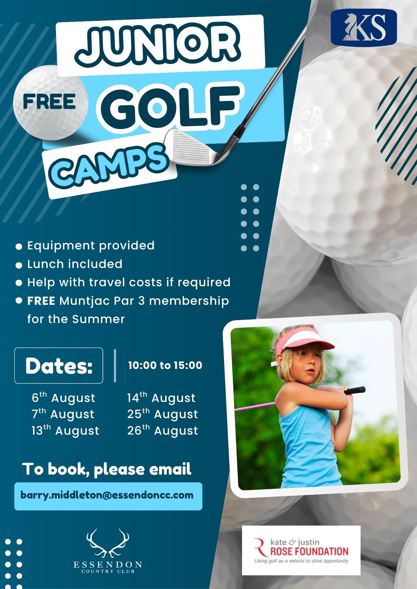 Summer Holiday Junior Golf Camps at Essendon Country Club ...